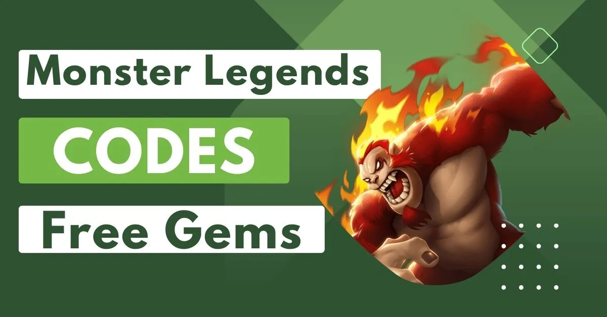 Monster Legends Codes August 2024